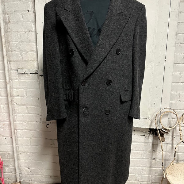 Grey Wool Coat - Etsy