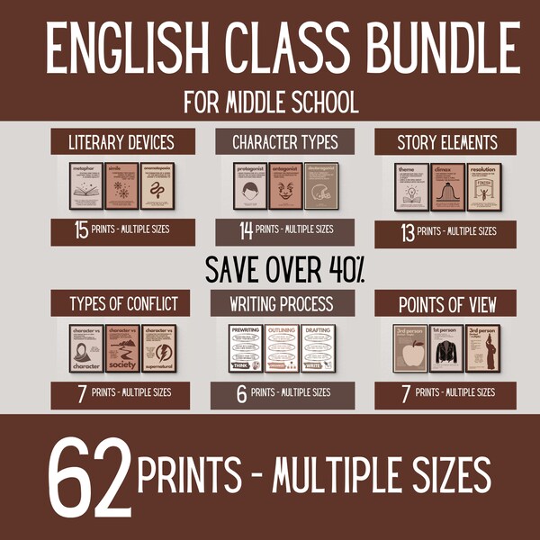 English Classroom - Etsy