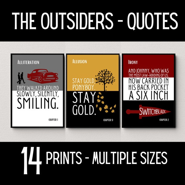 The Outsiders - Etsy