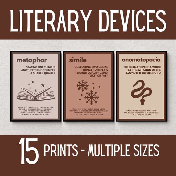 English Class Poster - Etsy