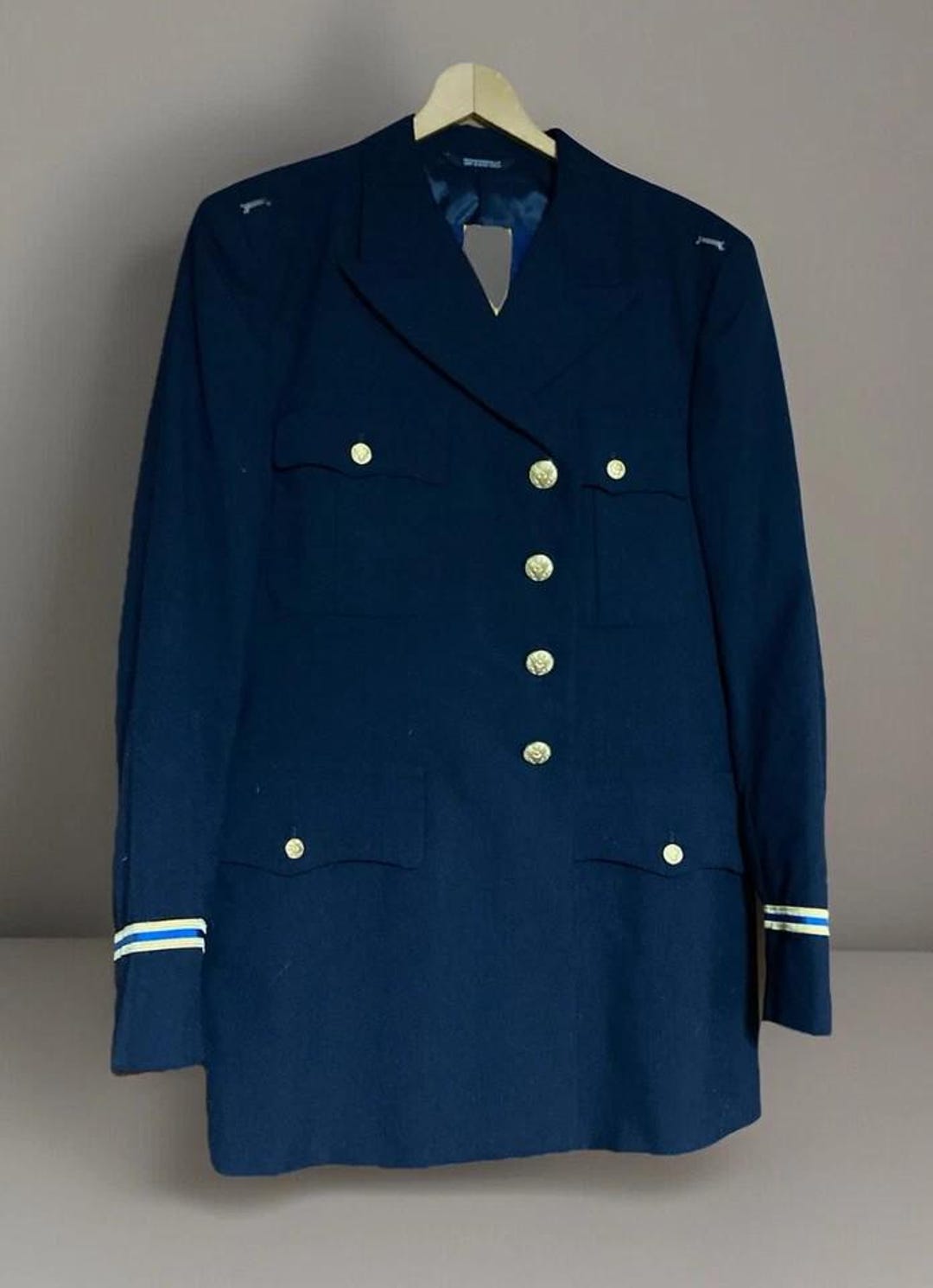 Vintage US Army Dress Blue Uniform: Jacket & Pants (size 38R) - Etsy