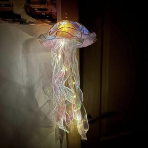 Jelly Fish LED Lantern LED Jelly Fish Night Light Jelly Fish Lamp ...