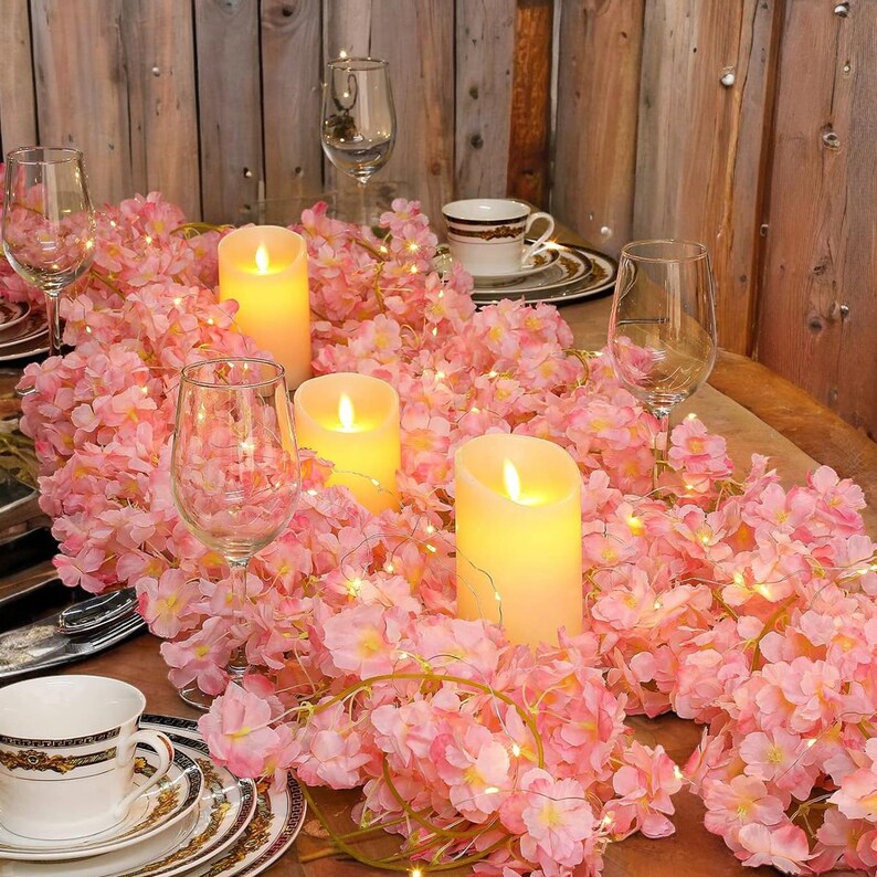 Decorative Cherry Blossom LED Lights, Decor Lights, 3 Set - Etsy