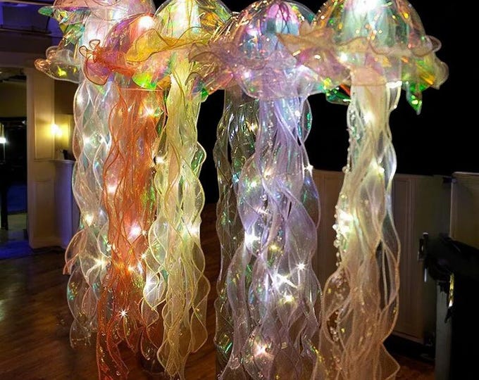 Jelly Fish Night Light | 1PC Jelly Fish Room Decor | Jelly Fish ...