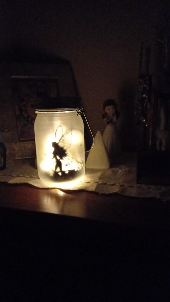 Little Fairy Lamp Garden Lamp Night Light Decorative Table Lamp Kitchen ...