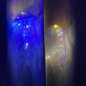 Jelly Fish LED Lantern LED Jelly Fish Night Light Jelly Fish Lamp ...
