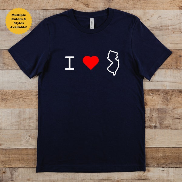 I Heart New Jersey - Etsy