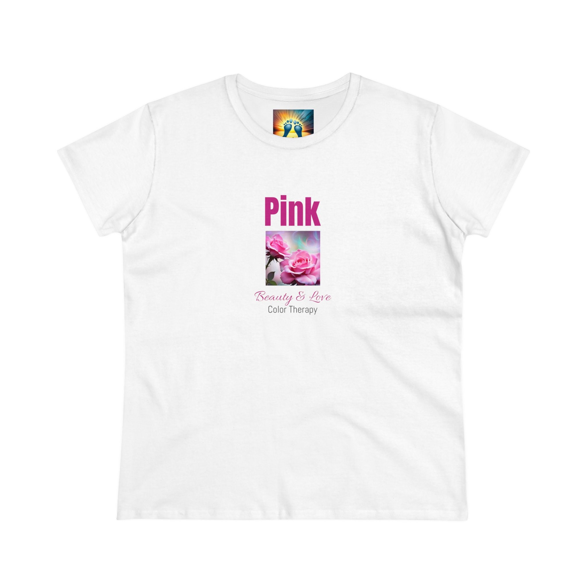 Pink Color Therapy. Beauty & Love. Cotton Tee - Etsy