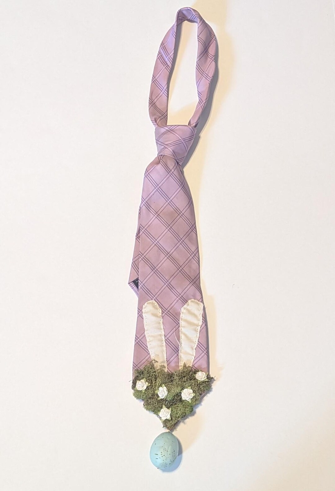 Easter Bunny Necktie: One-of-a-kind Design - Etsy