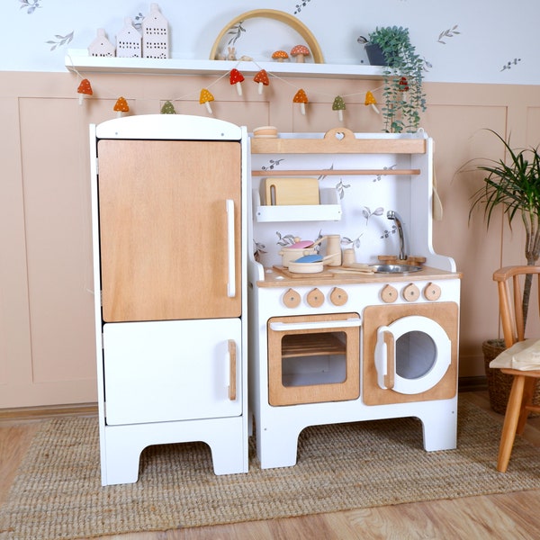Wooden Play Kitchen - Shop Online - Etsy