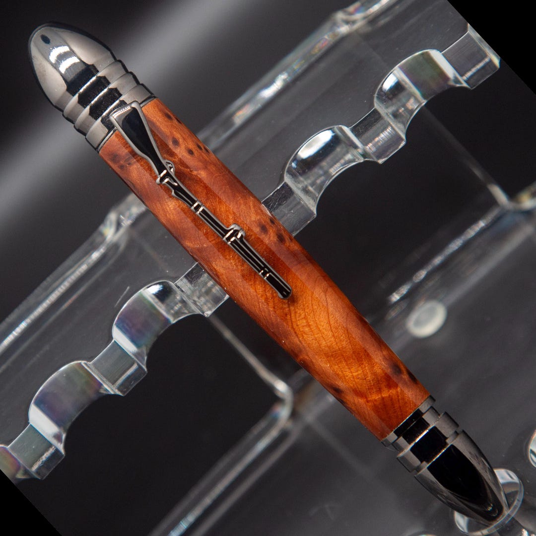 Thuya Burl Rifle Musket Civil War Handmade Custom Pen - Etsy