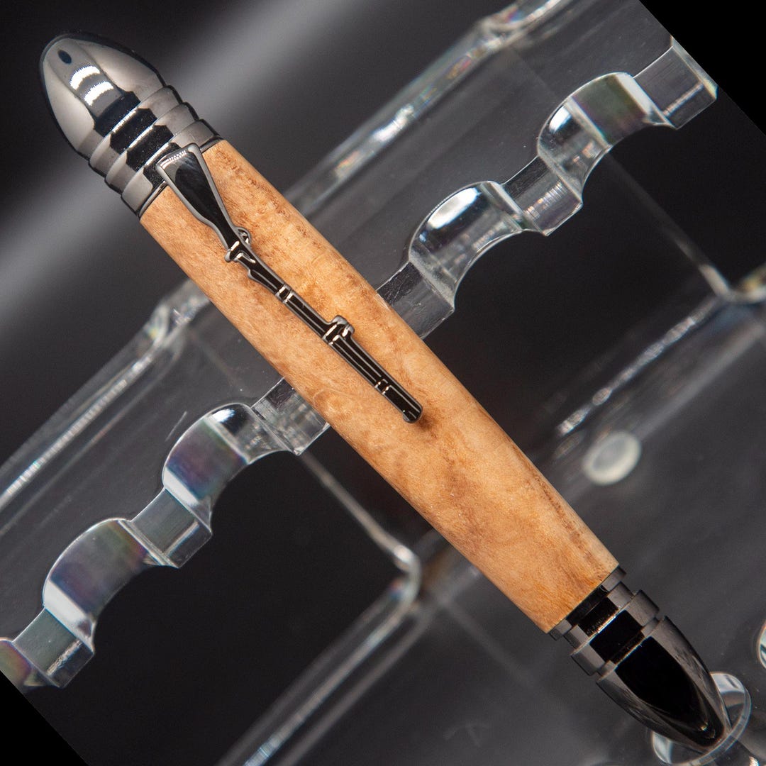 Crinkle Maple Rifle Musket Civil War Handmade Custom Pen - Etsy