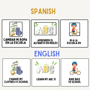 Bingo De Regreso a Clases | Bingo Del Primer Día De Clases | Pre ...