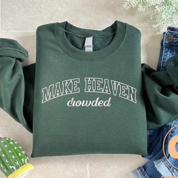 Christian Embroidered Sweatshirt - Etsy