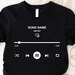 Custom Song Name Shirt, Personalized Artist Name T-shirt, Custom ...