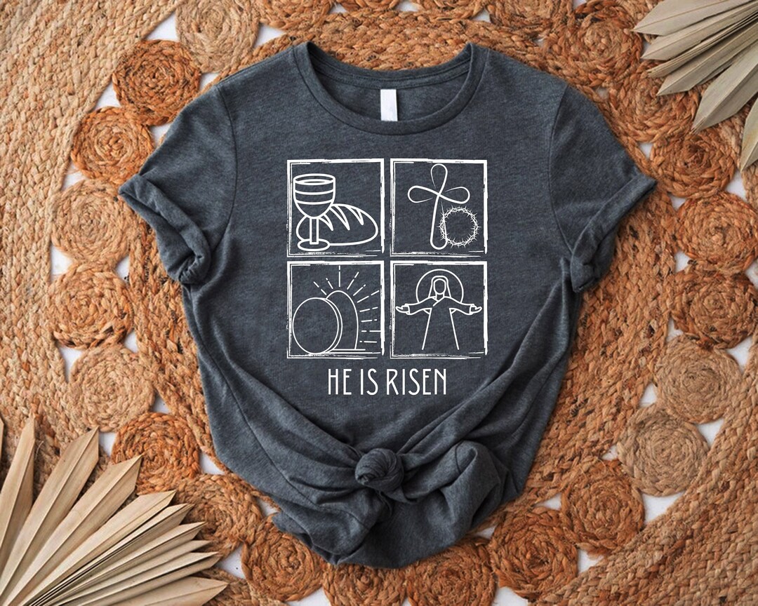 Easter Christian Shirt, Resurrection of Jesus Shirt, Religious Easter ...