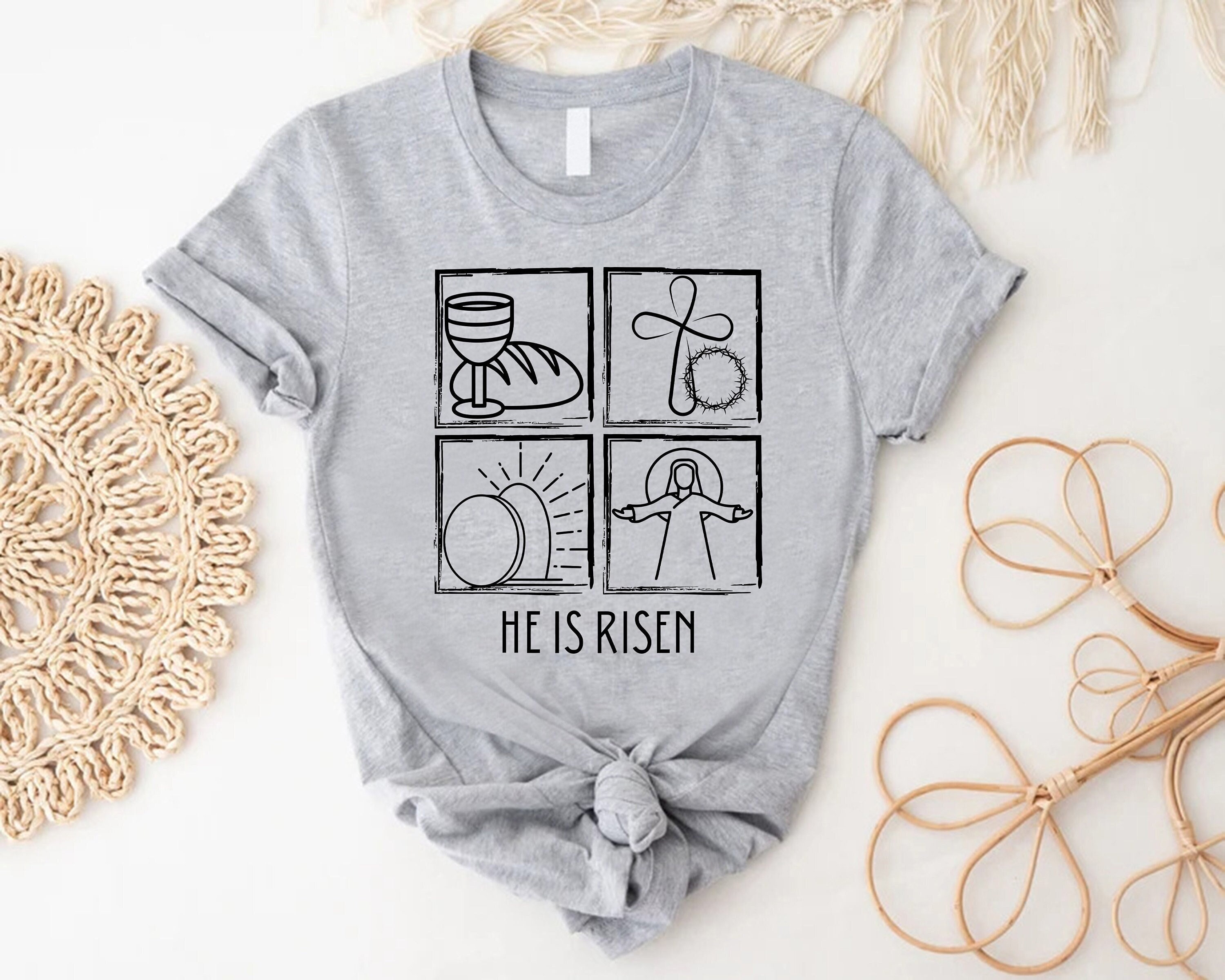 Easter Christian Shirt, Resurrection of Jesus Shirt, Religious Easter ...