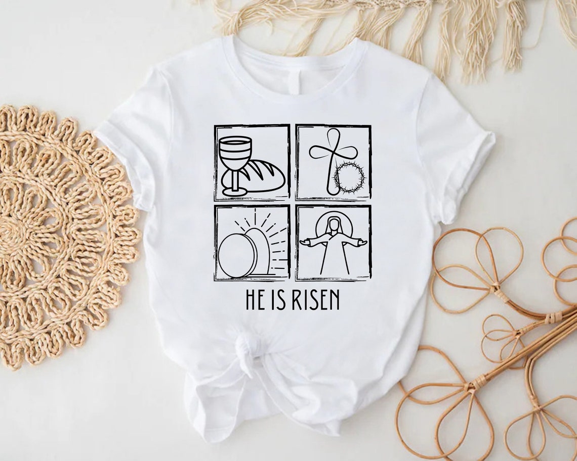 Easter Christian Shirt, Resurrection of Jesus Shirt, Religious Easter ...