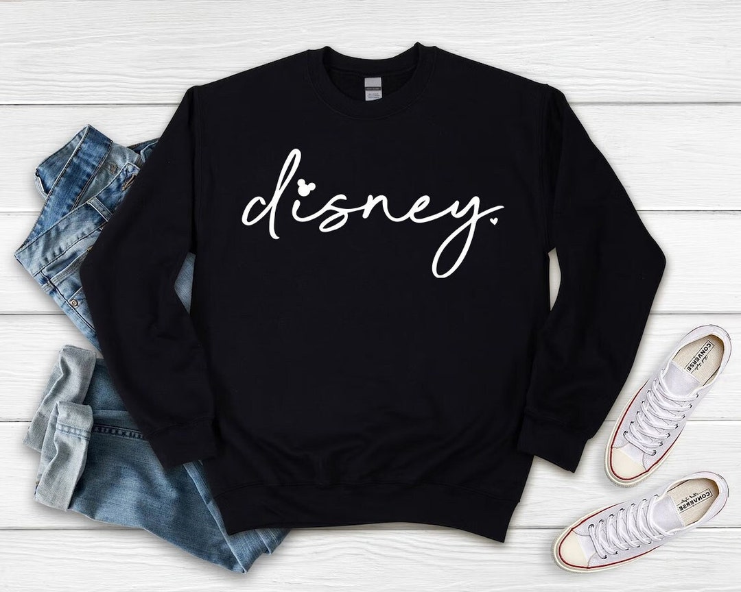 Minimalist Disney Sweatshirt, Women Disney Sweater, Disney Cruise ...
