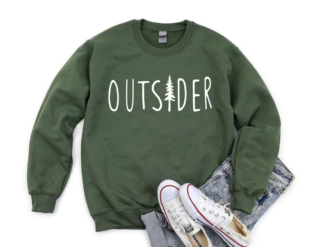 Outsider Sweatshirt, Hiking Gifts, Outdoor Shirts, Gifts for Men ...