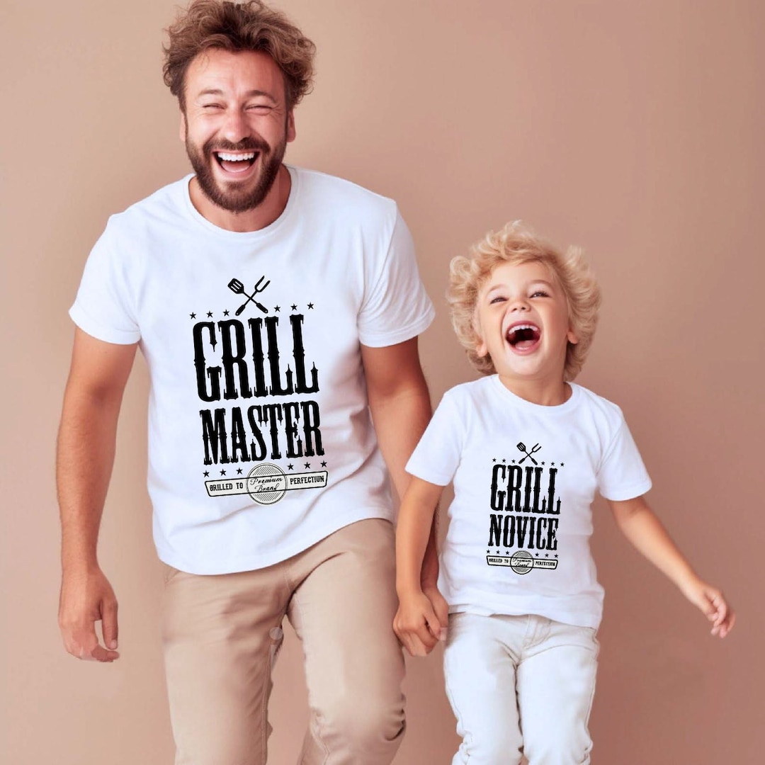 Grilling Dad Shirt,matching Father and Me Tshirts,fathers Day Gift ...