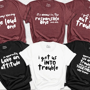 Best Friends Group Shirts, Matching Girls Party Shirts,friends ...