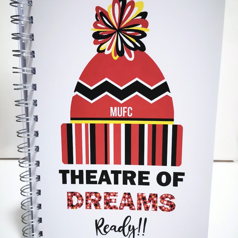 Manchester United Notebook - Etsy UK