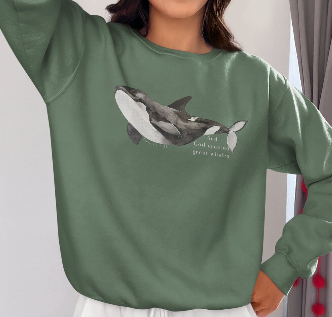 Orca, Ocean Animal Shirt, Coconut Girl, Faith Over Fear, Christian ...