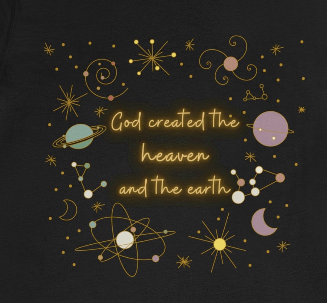 Christian Merch, Christian Clothes, Heaven Shirt, Astronomy Gifts ...