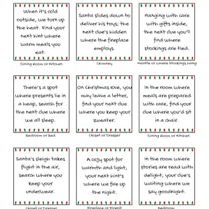 Christmas Scavenger Hunt, Scavenger Hunt, Indoor Scavenger Hunt ...