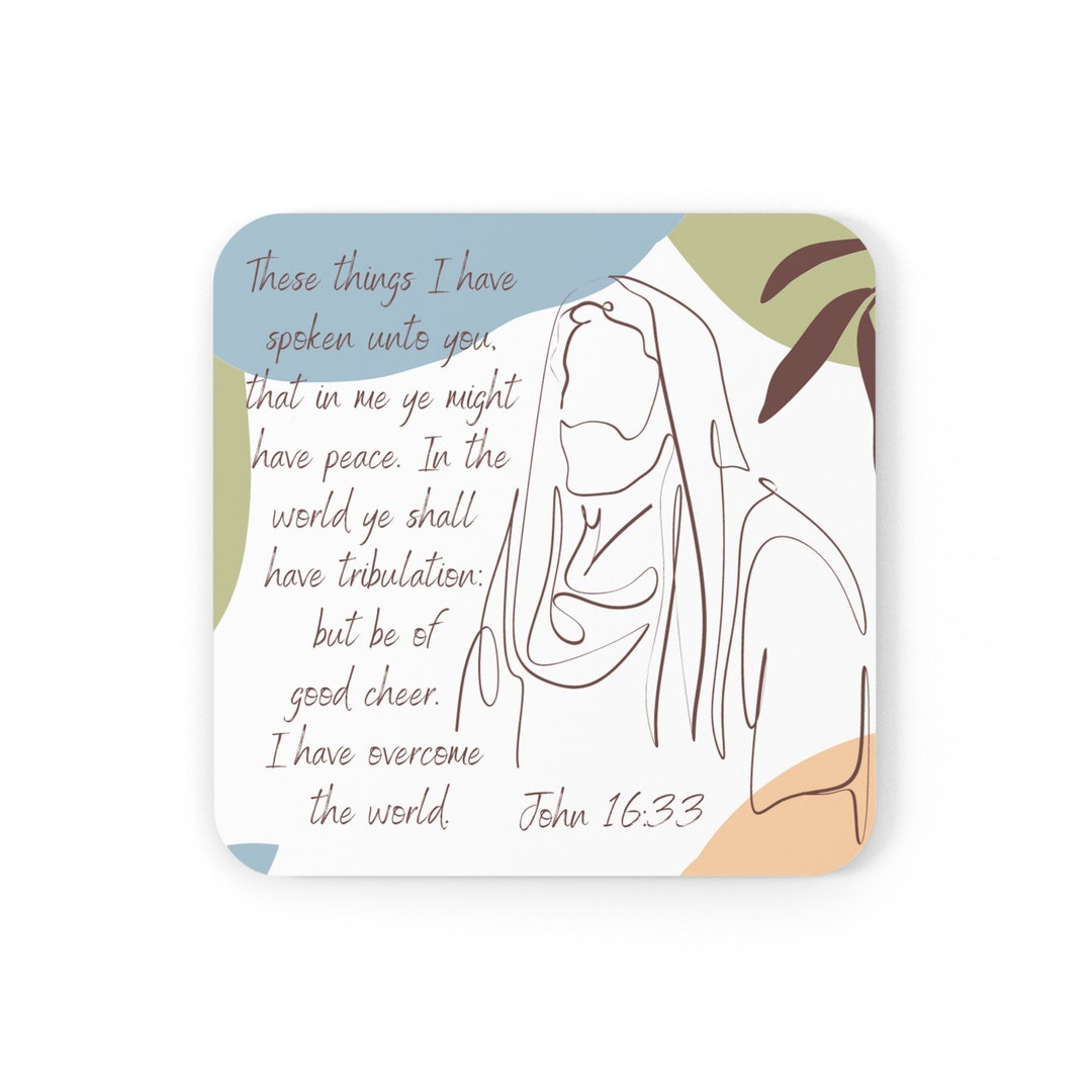 Christian Coasters, Christian Merch, Christian Things, Jesus is King ...