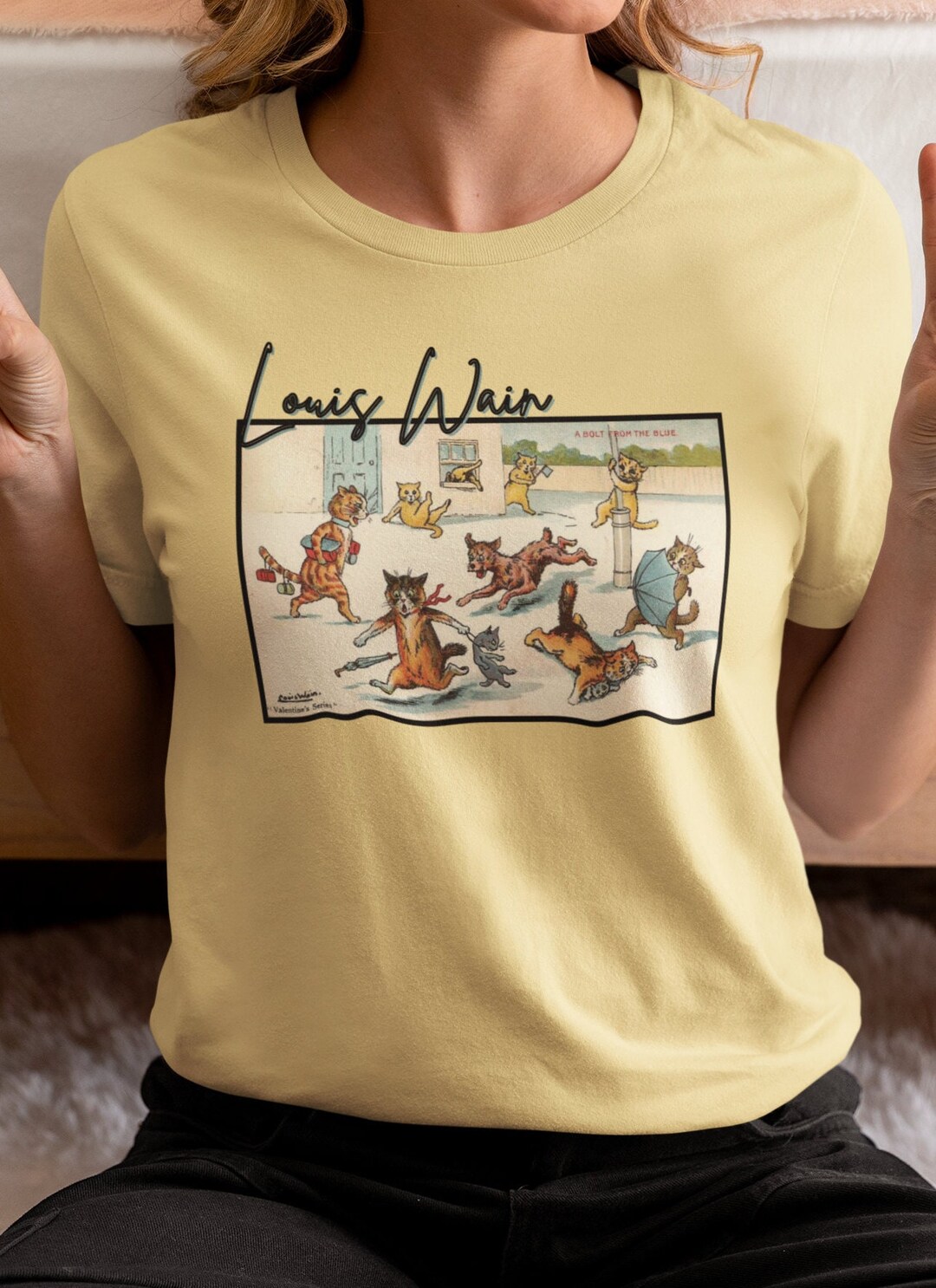 Louis Wain Tshirt, Weirdcore, Top Selling T Shirts, Shirts That Go Hard ...