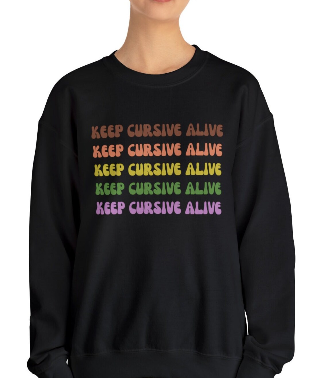 Cursive Shirt Teacher Clothes Substitute Teacher Teacher Era - Etsy