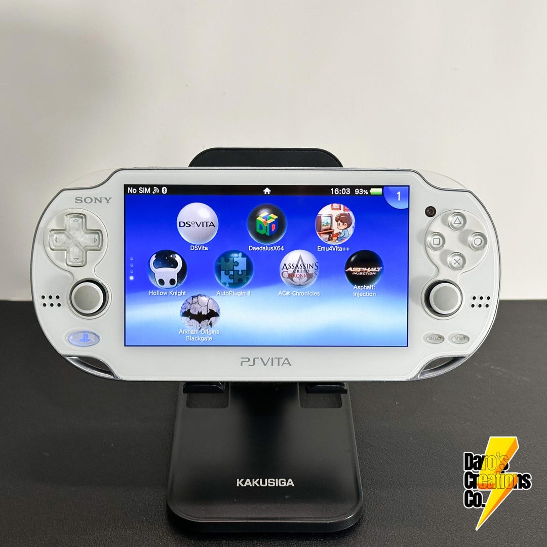MODDED PS Vita 1000 and 2000 Slim – 256GB | Preloaded Games & Plugins ...