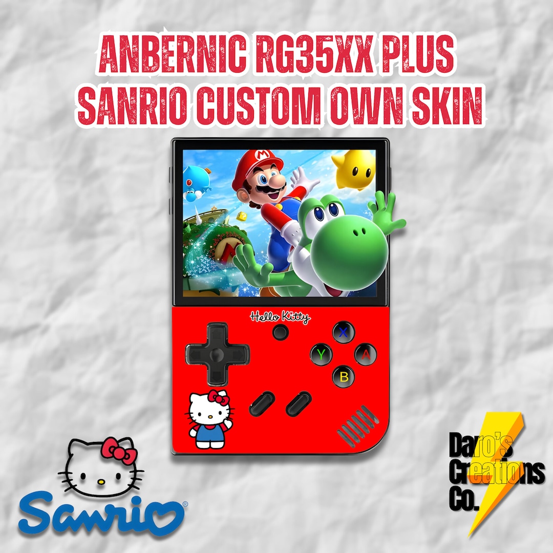 Anbernic Rg35xx Plus sanrio Custom Skin - Etsy