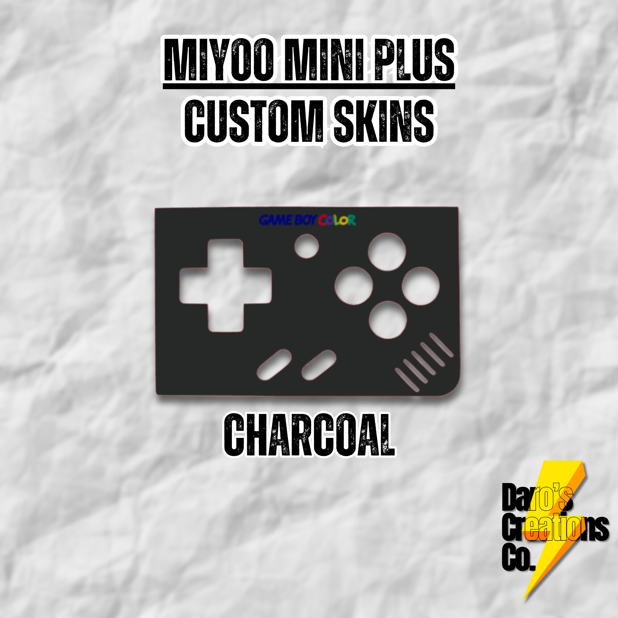 Miyoo Mini Plus Custom Skin game Boy Color Theme - Etsy