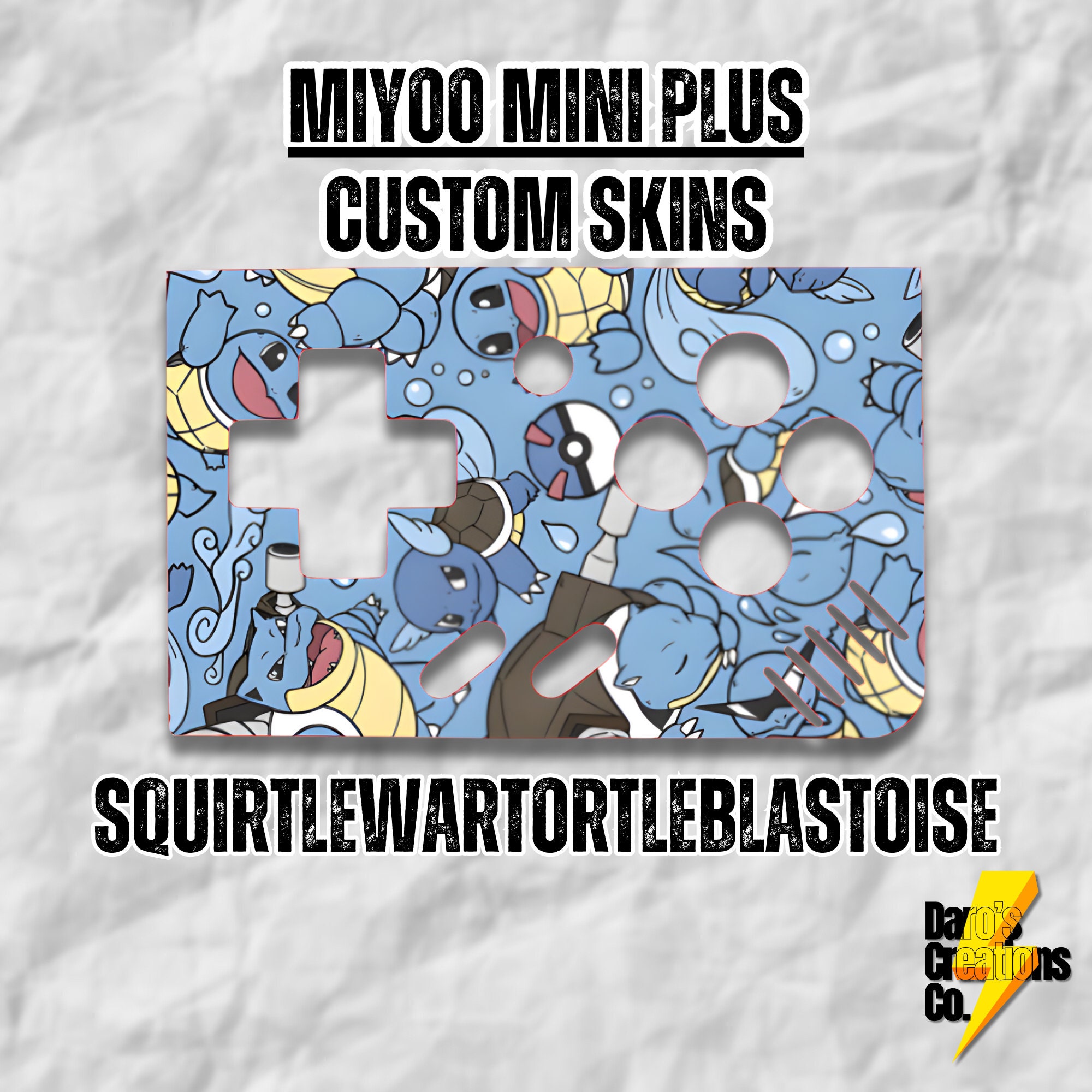 Miyoo Mini Plus Custom Skin pokemon Pattern Theme - Etsy