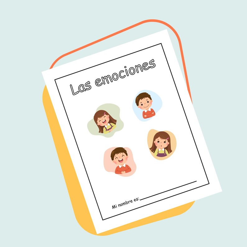 Las Emociones Worksheets | Spanish Worksheets | Spanish for Children ...