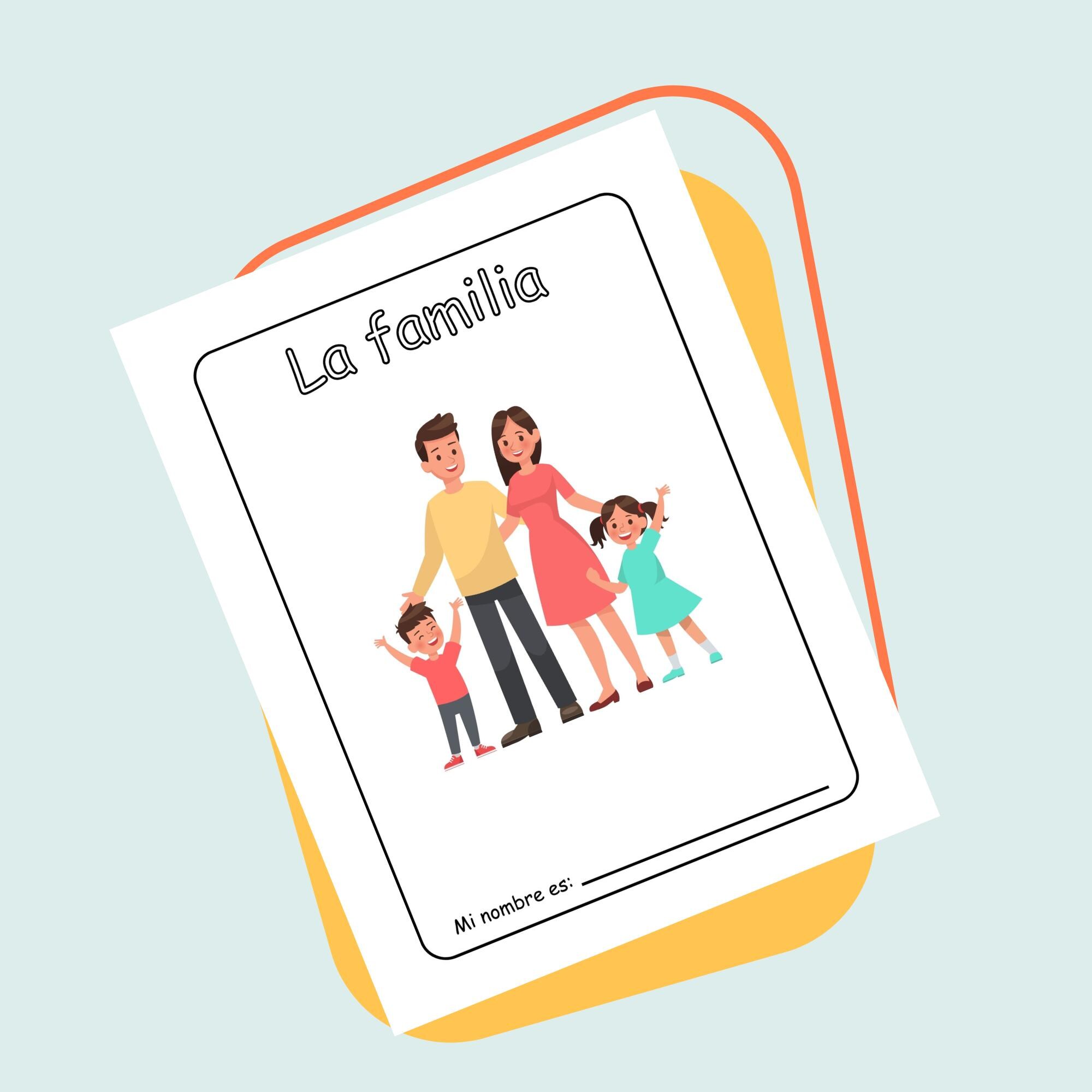 Fichas de la familia / Fichas en español / Español para niños / La ...