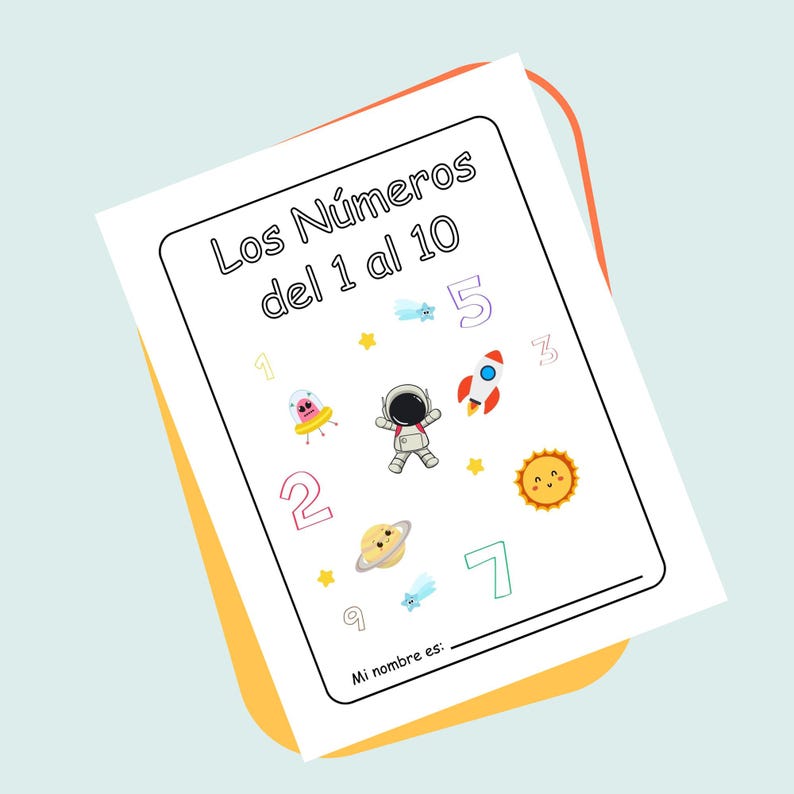 Los Números 1 - 10 | Spanish Numbers | Spanish for Kids | - Etsy