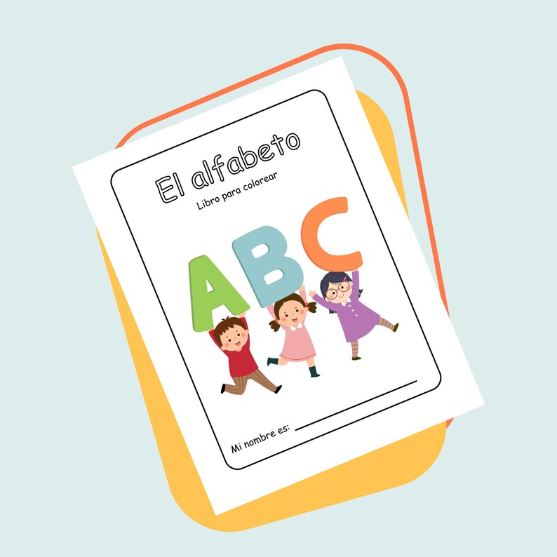 EL Alfabeto Coloring Sheets | El Alfabeto Hojas Para Colorear | the ...