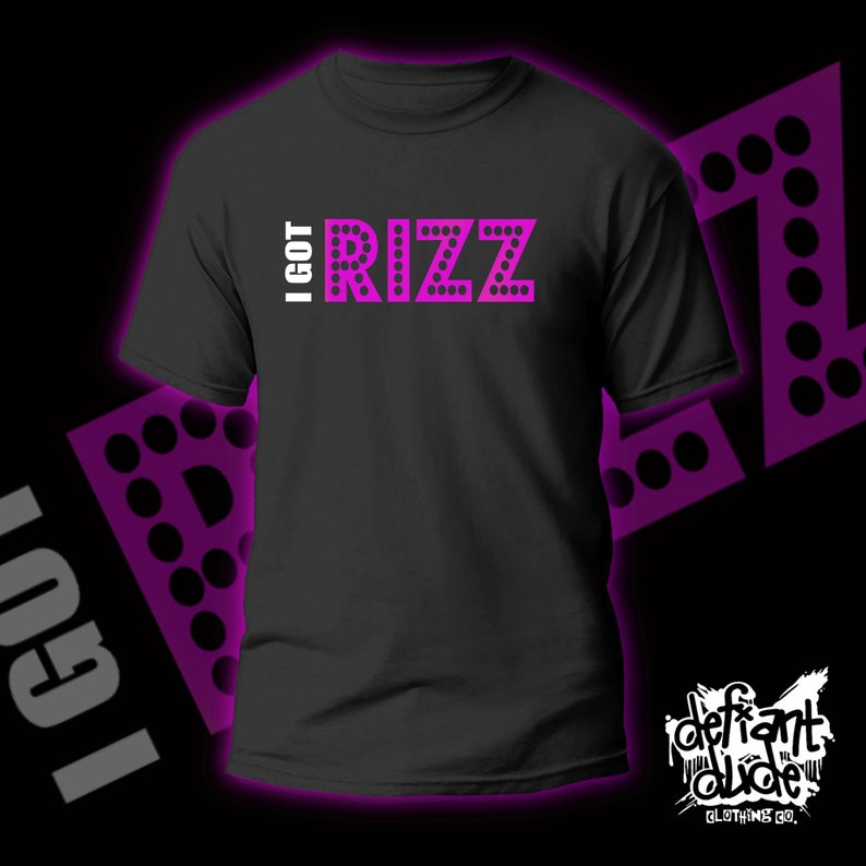 I Got Rizz Black Shirt Multiple Colors Available - Etsy
