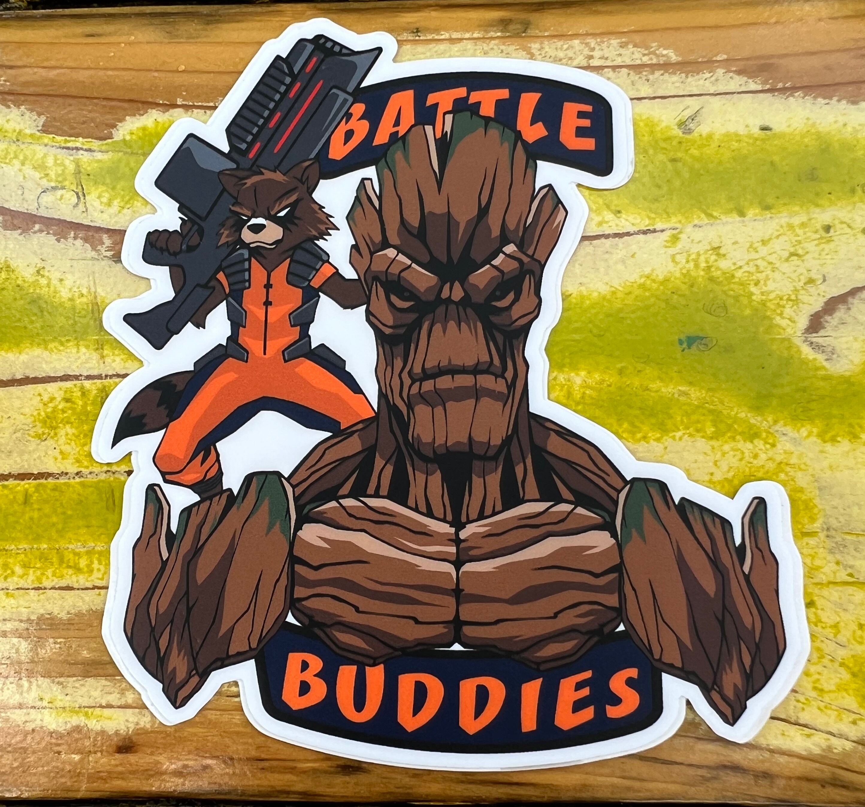 Battle Buddies Sticker Pack - Etsy