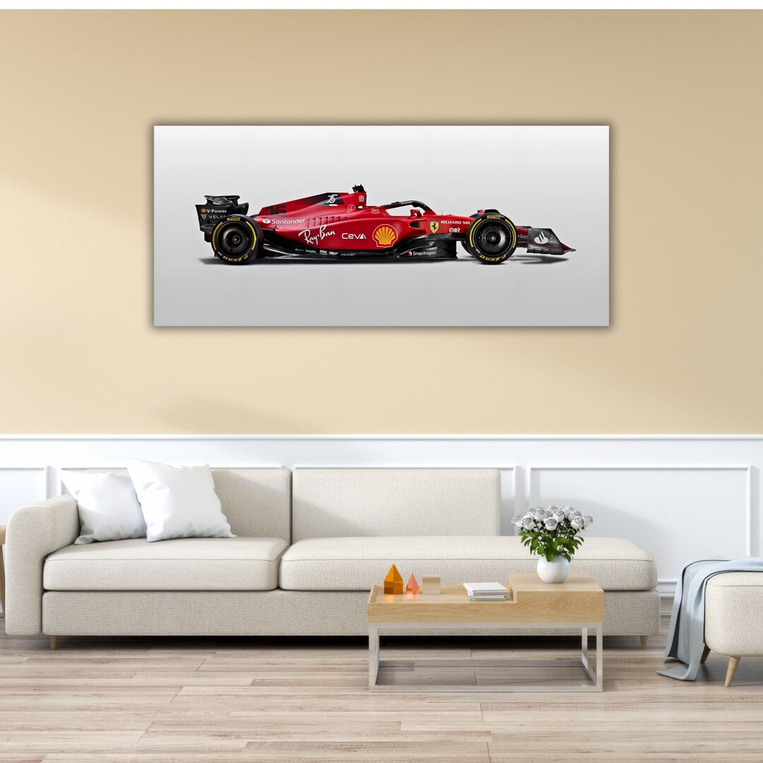 The Legends of Scuderia Ferrari Poster Ferrari Fans Gift Ferrari Canvas ...