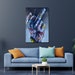 Middle Finger Graffiti Canvas Poster Art, Middle Finger Graffiti Canvas ...