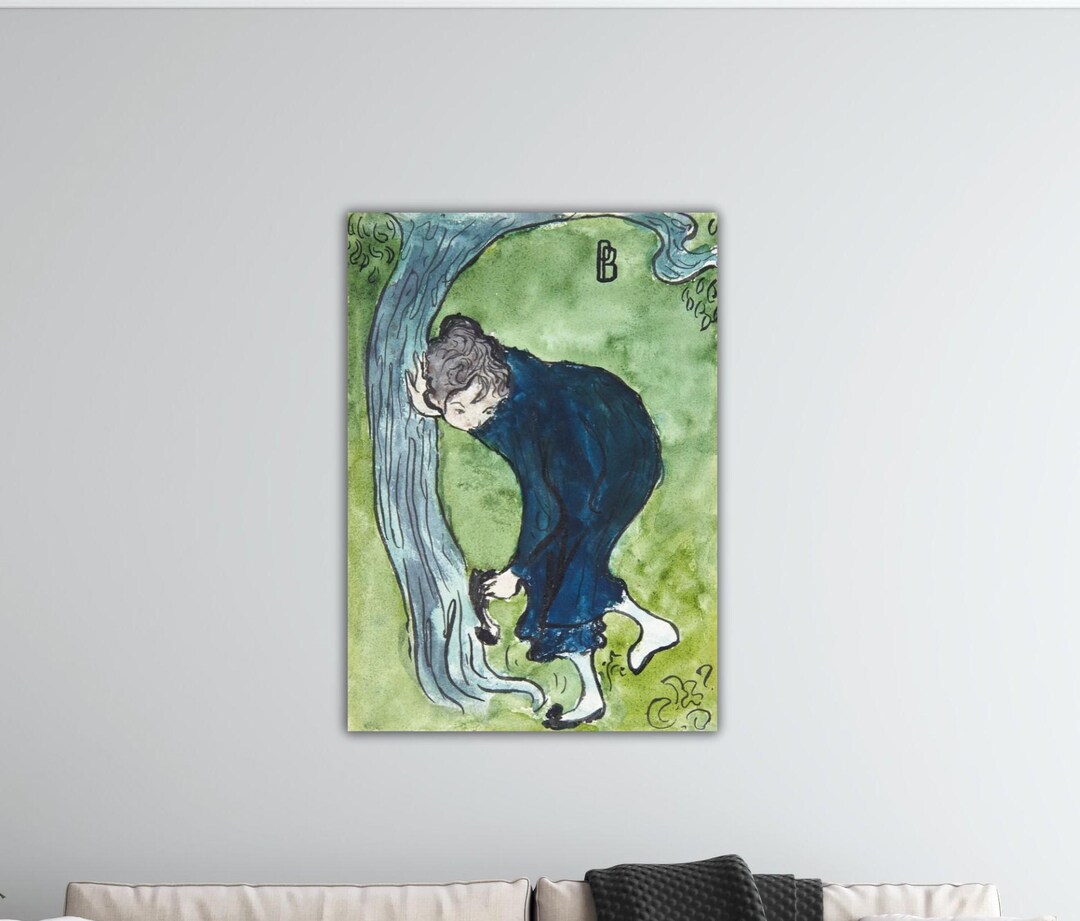 Pierre Bonnard the False Step (1891) Canvas Pierre Bonnard Wall Art ...