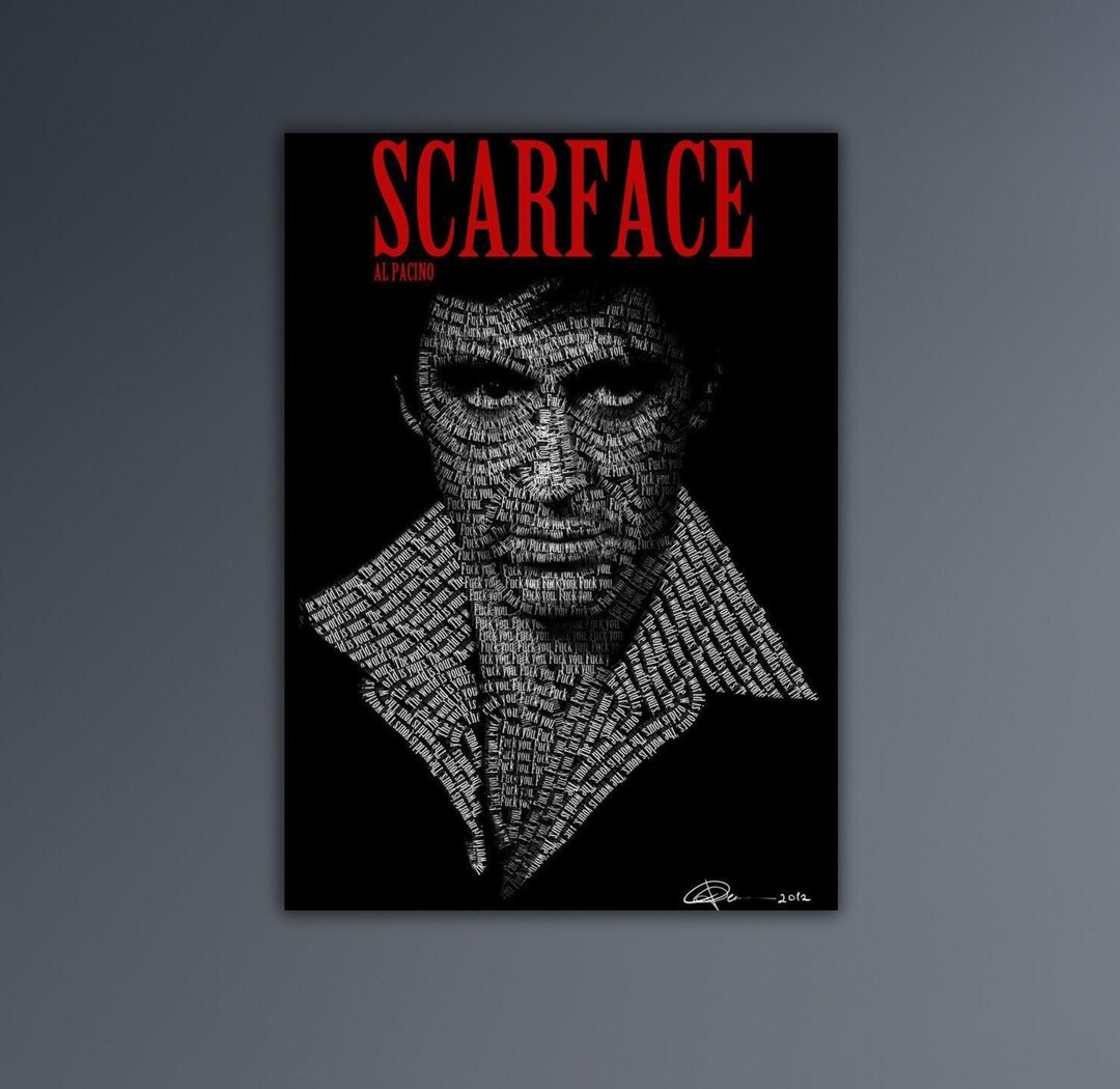 Al Pacino Print Man Cave Gift Office Room Decor Al Pacino Poster Al ...