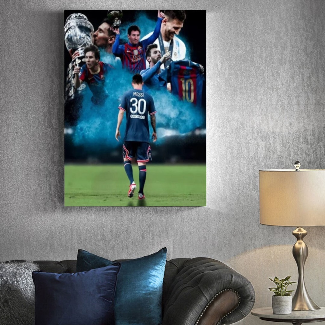 Lionel Messi Legend Canvas,lionel Messi Legend Poster,lionel Messi Wall ...