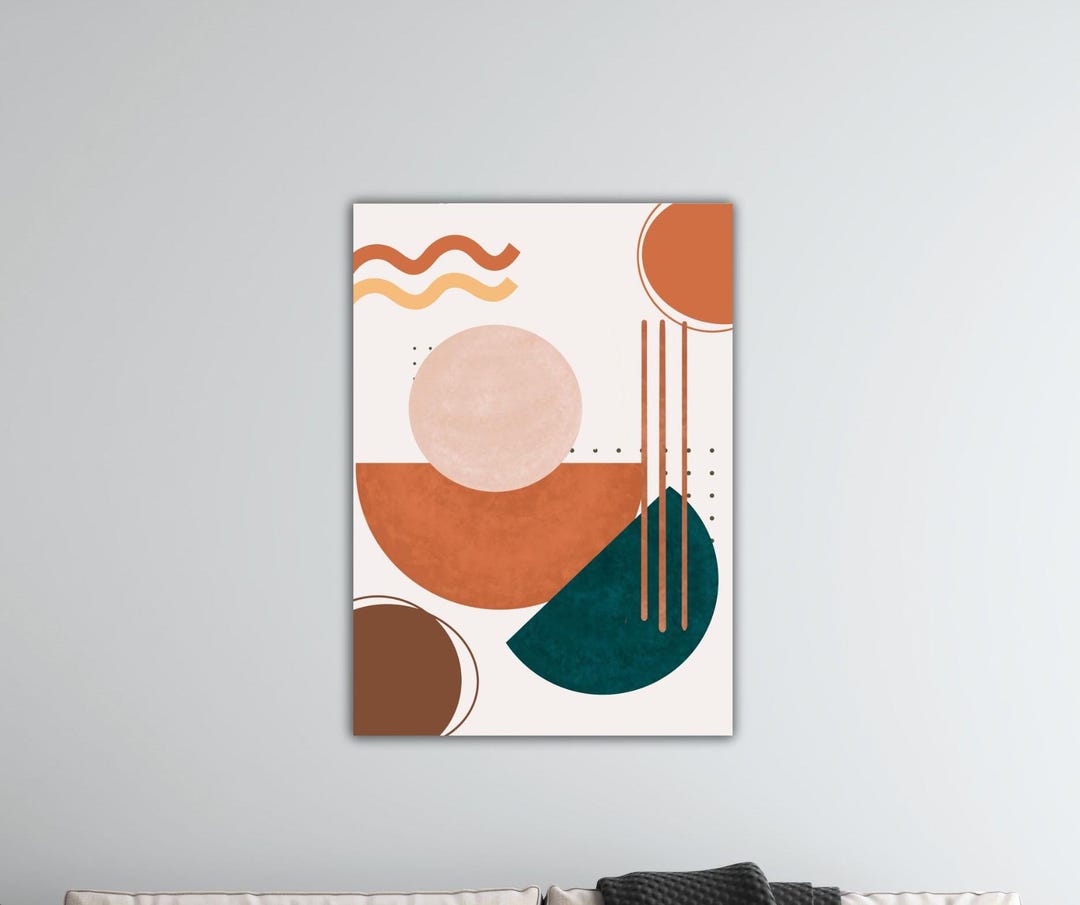 Boho Art Design Canvas Boho Wall Art Boho Poster Gift Home Wall Decor ...
