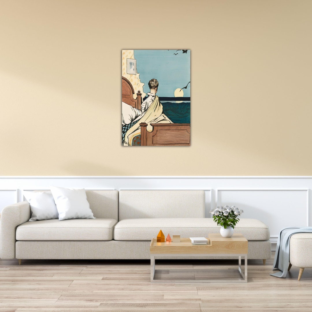 Edward Hopper Boy and Moon Poster Edward Hopper Canvas Edward Hopper ...